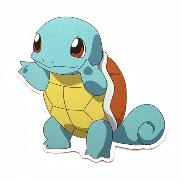Hot Topic | Accessories | Squirtle Vinyl Sticker | Poshmark